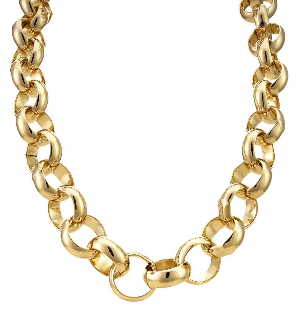 18ct Gold Bonded 24 Inch Large Belcher Chain - JV Jewellers & Pawnbrokers
