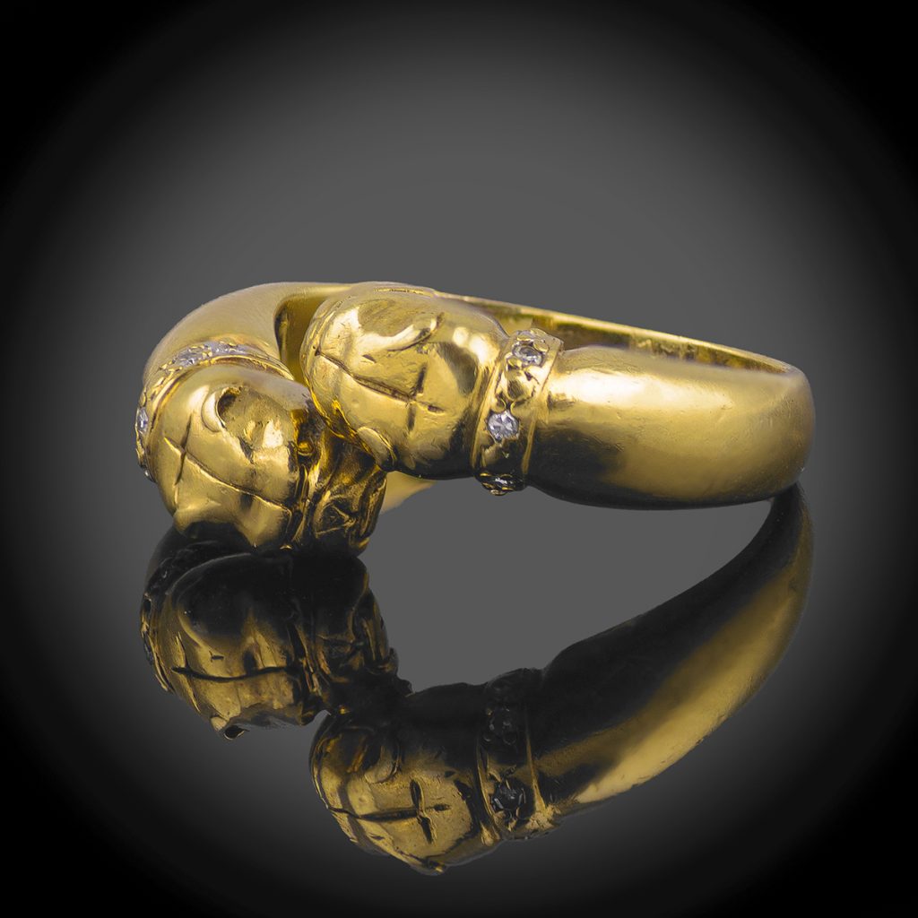 9ct Gold Bulldog Ring - JV Jewellers & Pawnbrokers