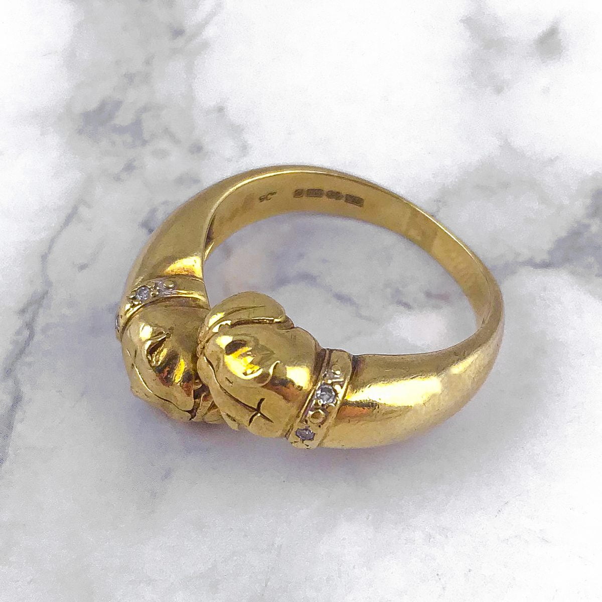 9ct Gold Bulldog Ring - JV Jewellers & Pawnbrokers